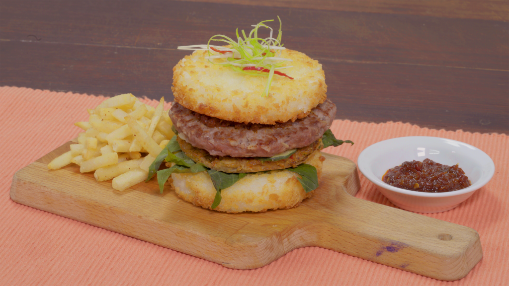 [Ralali.Com X Masak TV] Kreasi Burger Nasi Rendang
